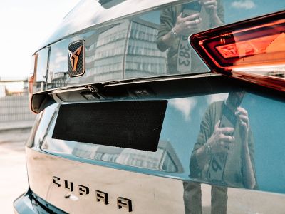 3D Kennzeichen XS | Das kurze Kennzeichen für dein Auto