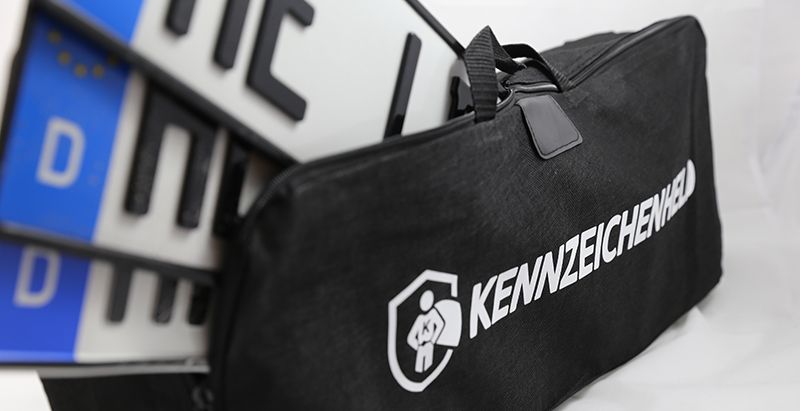 3D Kennzeichen XS | Das kurze Kennzeichen für dein Auto